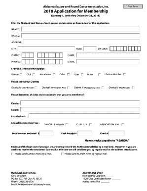 Fillable Online membership application for roundalab the international ...