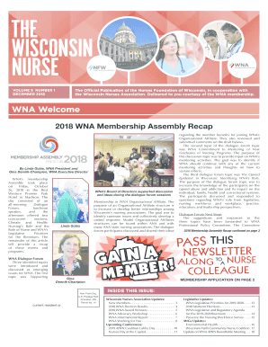 Fillable Online Nurses Foundation of Wisconsin - Wisconsin Nurses ...