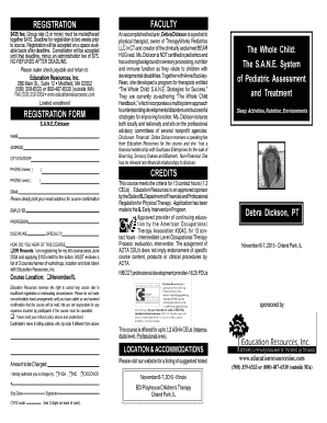 Fillable Online The SANE System of Pediatric Assessment and Treatment ...