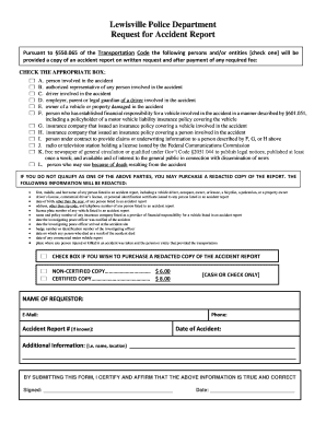 Fillable Online How To Read Your Texas Car Accident ReportMichael P ...