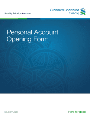 Fillable Online Personal Banking Account Opening Application Form Fax Email Print - pdfFiller