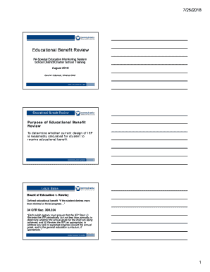 Fillable Online Educational Benefit Review - Leader Services Fax Email ...