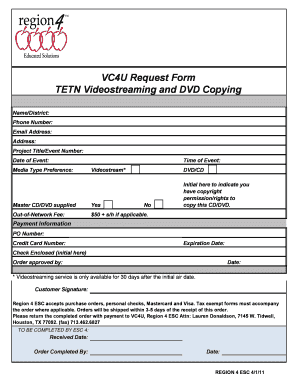Fillable Online esc4 Inter-Departmental Billing Form - Region 4 ...