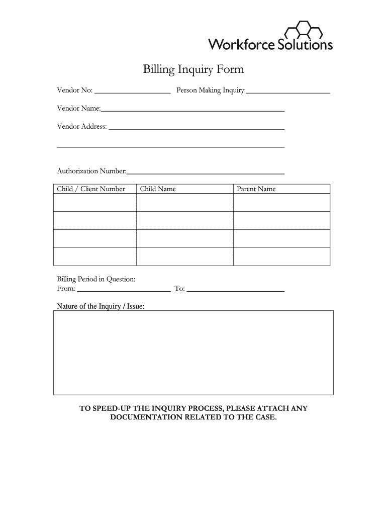 Fillable Online Person Making Inquiry Fax Email Print - pdfFiller
