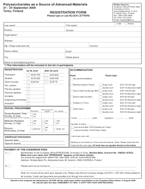 Fillable Online congress utu Polysaccharides as a Source of Advanced Materials - congress utu ...