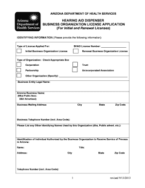 Fillable Online Business HAD Application.doc Fax Email Print - pdfFiller