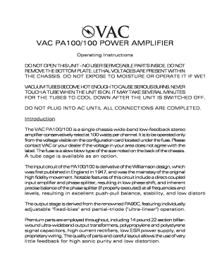 Fillable Online VAC Brochure 2004 Fax Email Print - pdfFiller