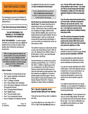 Fillable Online dwd wisconsin Wisconsin Department of Workforce ...