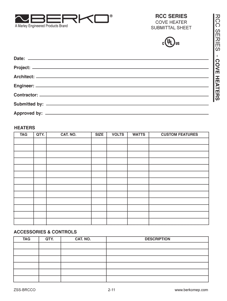 Fillable Online Submittal Sheet Fax Email Print - pdfFiller