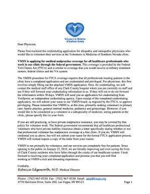 Fillable Online vmsn Doctors - Volunteers in Medicine of Southern ...