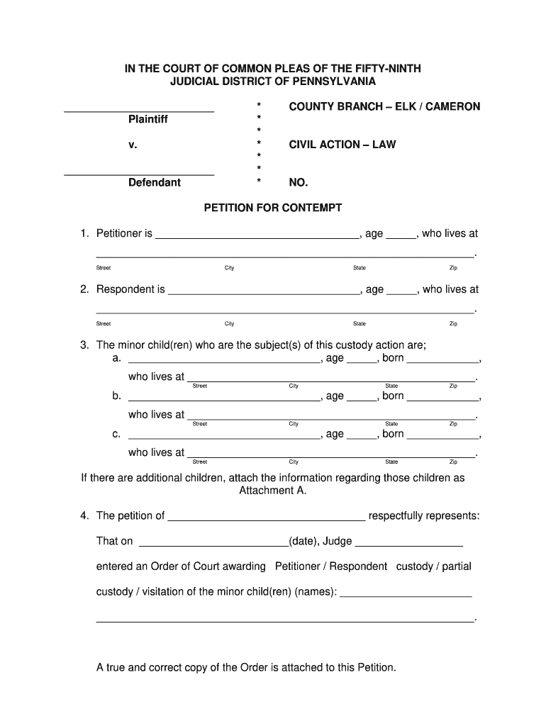 Emergency Custody Order Fill Out Sign Online DocHub