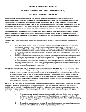 Fillable Online Drug/Alcohol and Attendance Form Fax Email Print ...