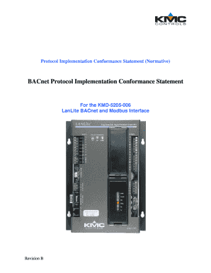 Fillable Online BTL Product Testing Application Form - KMC Controls Fax ...