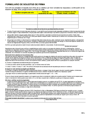 Fillable Online peachcare S91c Application Signature Form attachment ...