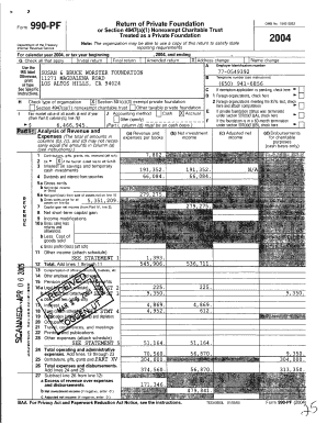 Fillable Online IRS label SUSAN & BRUCE WORSTER FOUNDATION Fax Email ...