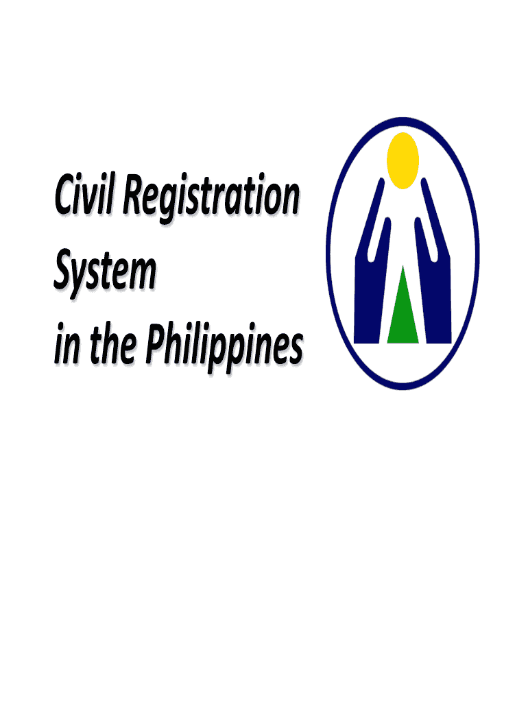 Fillable Online Civil registration in the Philippines Fax Email Print ...