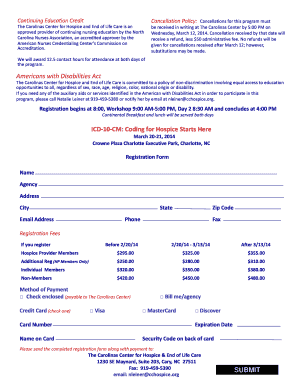 Fillable Online cchospice ICD-10-CM: Coding for Hospice Starts Here ...