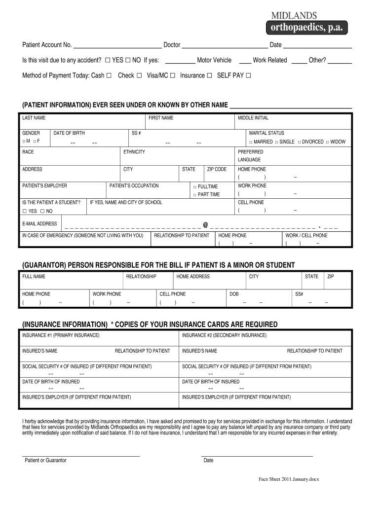 Fillable Online Patient s Full Name Chart# Fax Email Print - pdfFiller