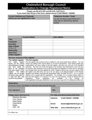 Fillable Online Change of Details Form.doc Fax Email Print - pdfFiller