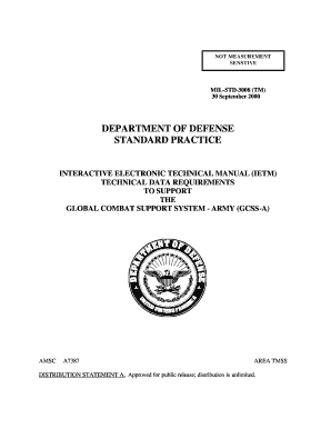 Fillable Online MIL-STD-3008 (TM) - Advance Engineering Sciences ...