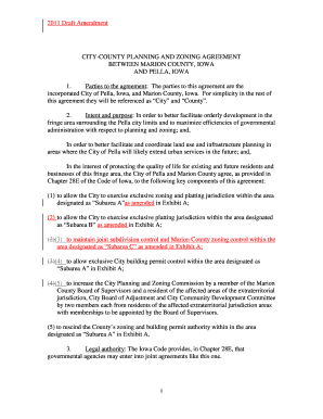 Fillable Online Marion County Iowa - Amended 28E Agreement between ...