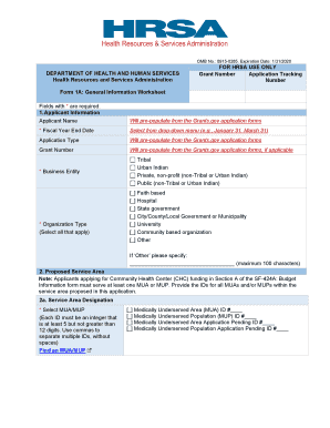 Fillable Online bphc hrsa FY19 NAP Application - Bureau of Primary ...