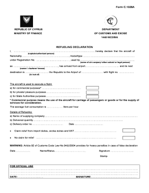 Fillable Online Form C - mof.gov.cy Fax Email Print - pdfFiller
