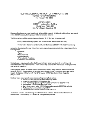 Fillable Online info2 scdot SCDOT Headquarters Building Fax Email Print ...