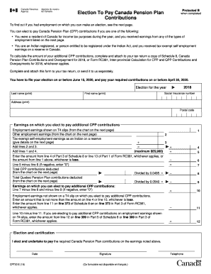 Canada Pension Plan Online Form - Fill Online, Printable, Fillable ...