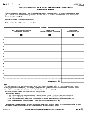 Fillable Online SCHEDULE 513 Fax Email Print - pdfFiller