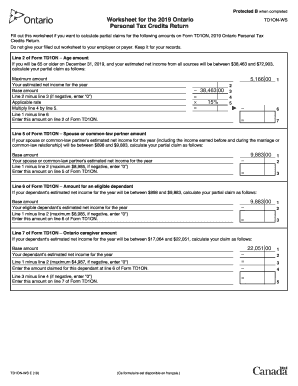 Fillable Online canada disability tax credit form Fax Email Print ...