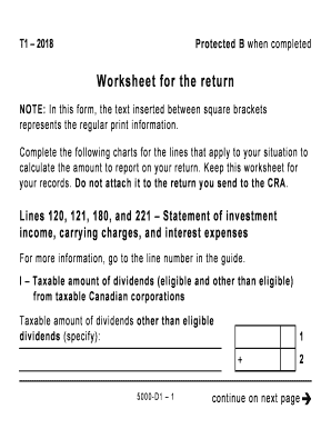 Fillable Online Worksheet for the return Fax Email Print - pdfFiller