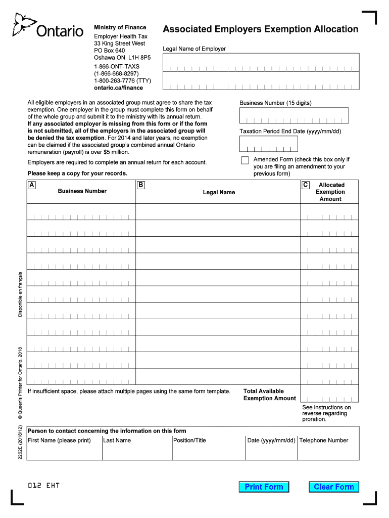Eht Fillable Form - Fill Online, Printable, Fillable, Blank | pdfFiller