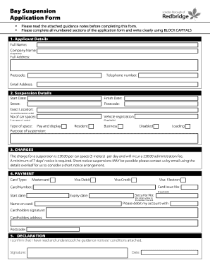 Fillable Online application form - Redbridge Council Fax Email Print ...
