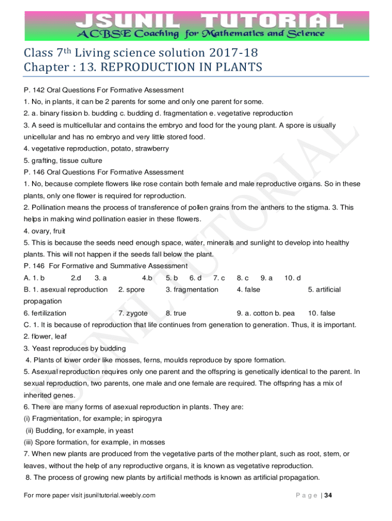 Living Science Class 7 Textbook Pdf Download - Fill Online, Printable ...