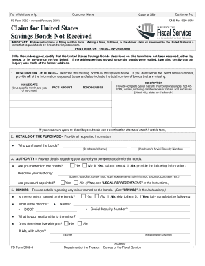 Fillable Online FS Form 3062-4 (revised February 2019) Fax Email Print ...