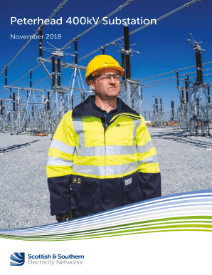 Fillable Online Peterhead 400kV Substation - SSEN Transmission Fax ...