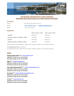 Fillable Online The electronic registration form is under preparation ...