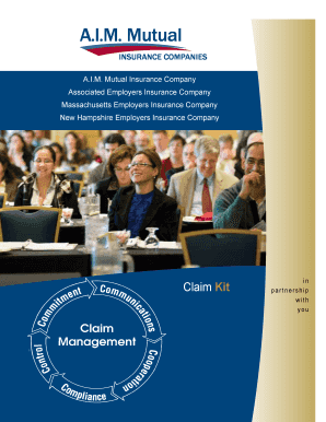 Fillable Online Claim Kit - VT - AIM Mutual Insurance Companies Fax ...