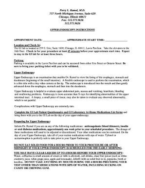 Fillable Online patient forms - Dr. Perry Kamel - Gastroenterology Fax ...