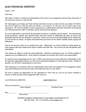 Fillable Online Retainer Engagement Sample Letter - Dear Sir RE ...