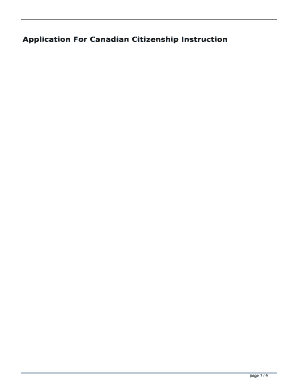 Fillable Online CIT 0003 E : Application for Canadian Citizenship ...