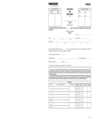 Fillable Online FOR OFFICE USE ONLY APPLICATION FOR OFFICE ...