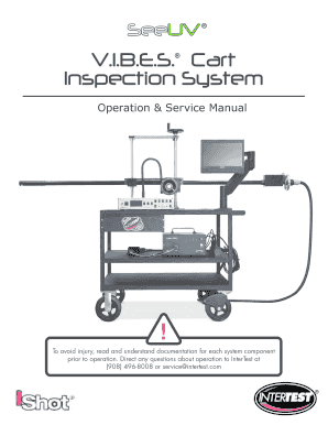 Fillable Online V.I.B.E.S. Cart Inspection System - InterTest.com Fax ...