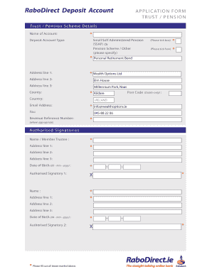 Fillable Online Rabo form filled in.eps Fax Email Print - pdfFiller