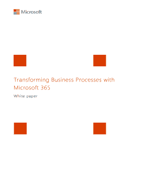 Fillable Online Transforming Business Process with Microsoft 365 Fax Email Print - pdfFiller