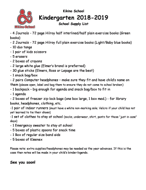 Fillable Online Kikino School Fax Email Print - pdfFiller