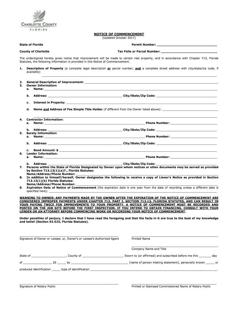 Fillable Online Tax Folio or Parcel Number: Fax Email Print - pdfFiller