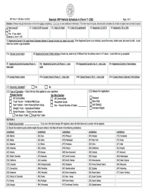 Fillable Online IRP Form T-138 (Rev Fax Email Print - pdfFiller