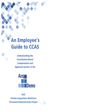 Fillable Online acqdemo hci Employee Guide to CCAS. AcqDemo Reference ...